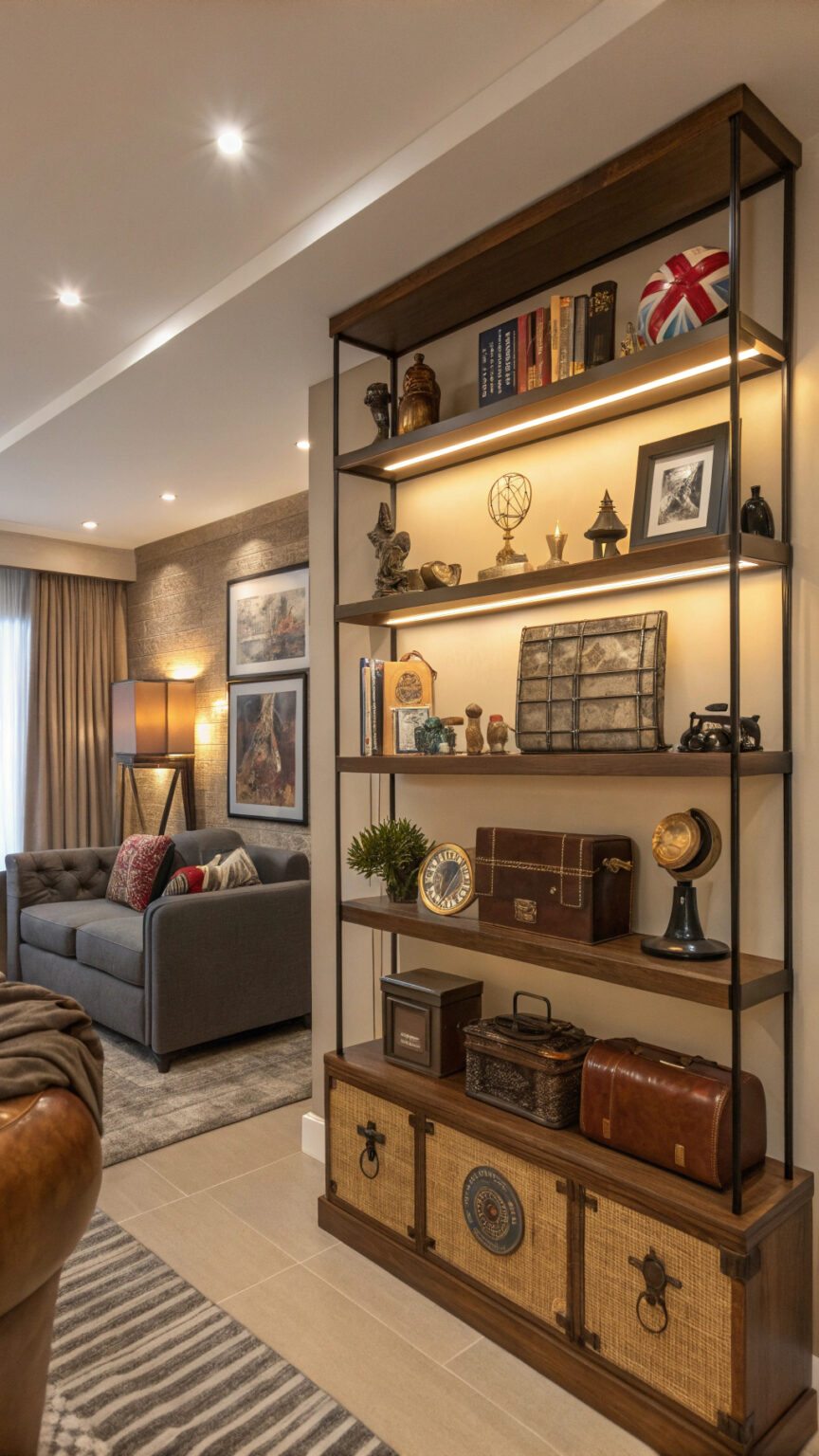 10 Ways To Style Living Room Shelves without Overthinking it