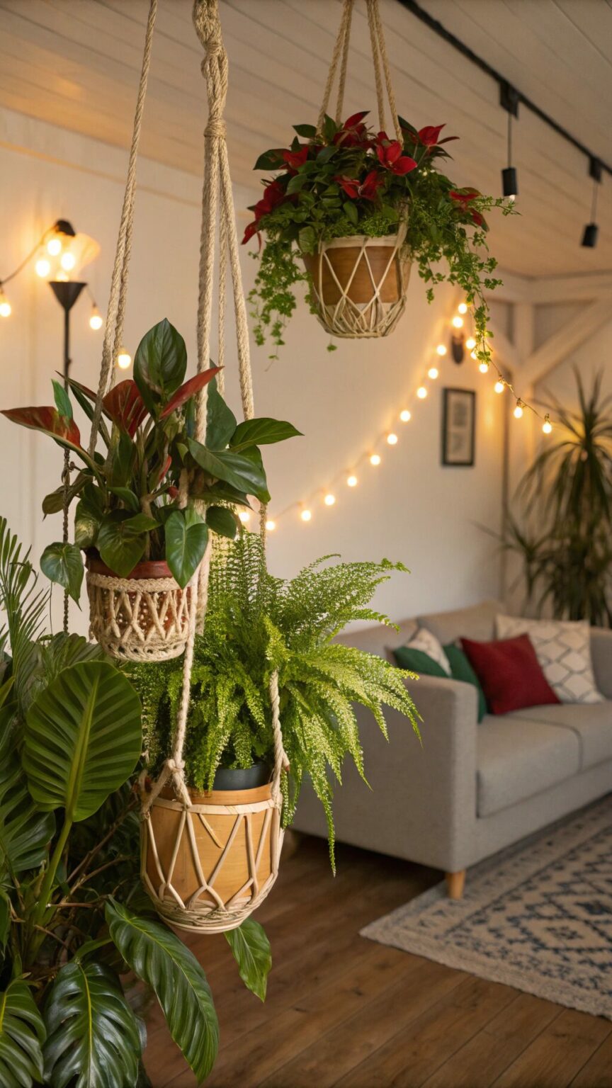 15 Beautiful Hanging Plant Ideas for Your Indoor Space