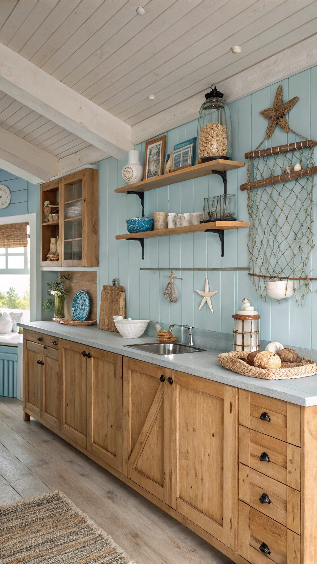 15 Impressive Coastal Kitchen Ideas for a Serene Beach Vibe