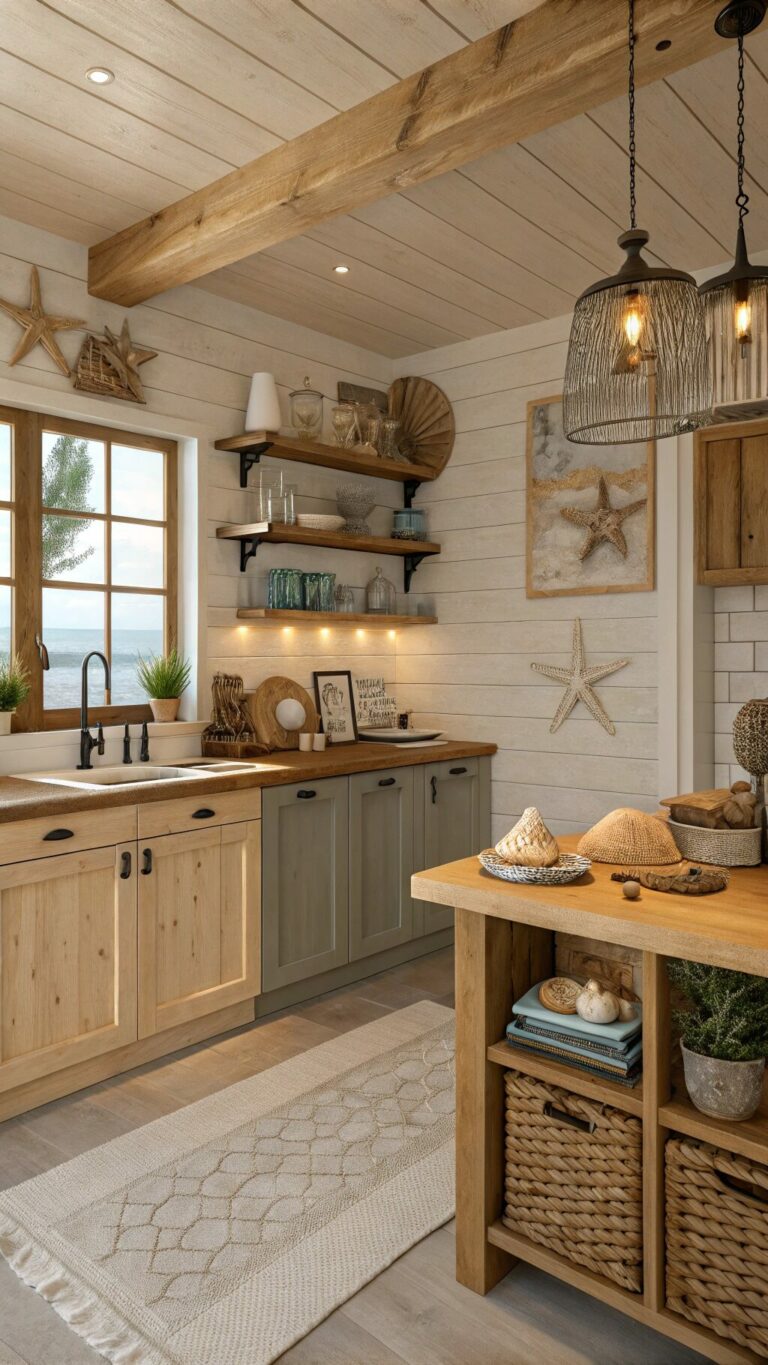 15 Impressive Coastal Kitchen Ideas for a Serene Beach Vibe