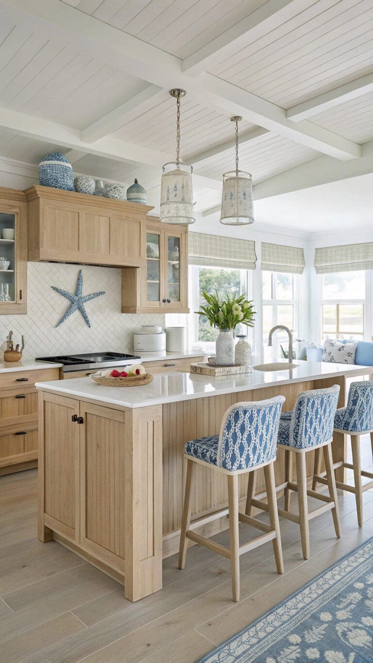 15 Impressive Coastal Kitchen Ideas for a Serene Beach Vibe