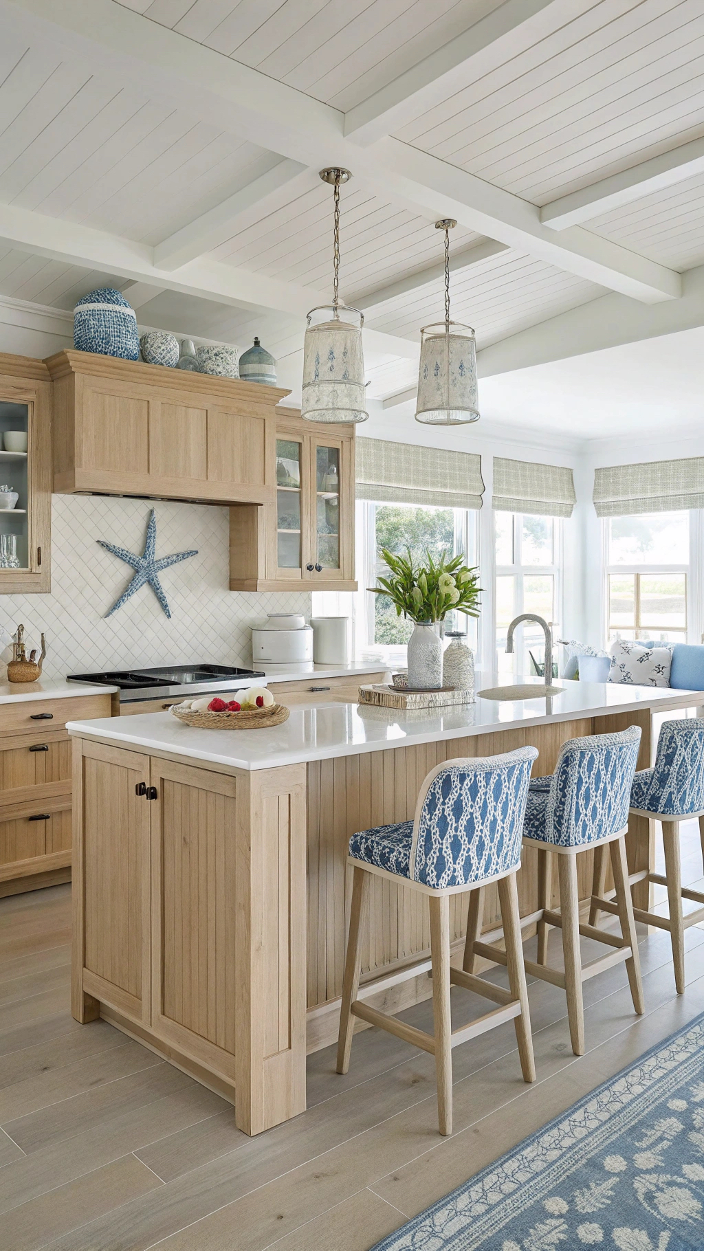15 Impressive Coastal Kitchen Ideas for a Serene Beach Vibe