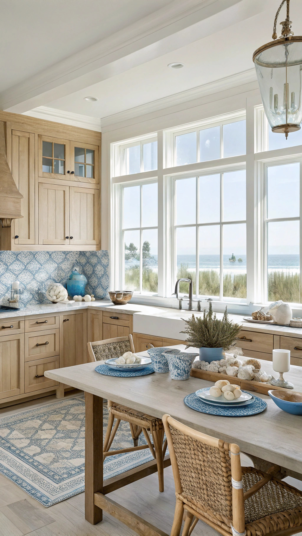 15 Impressive Coastal Kitchen Ideas for a Serene Beach Vibe