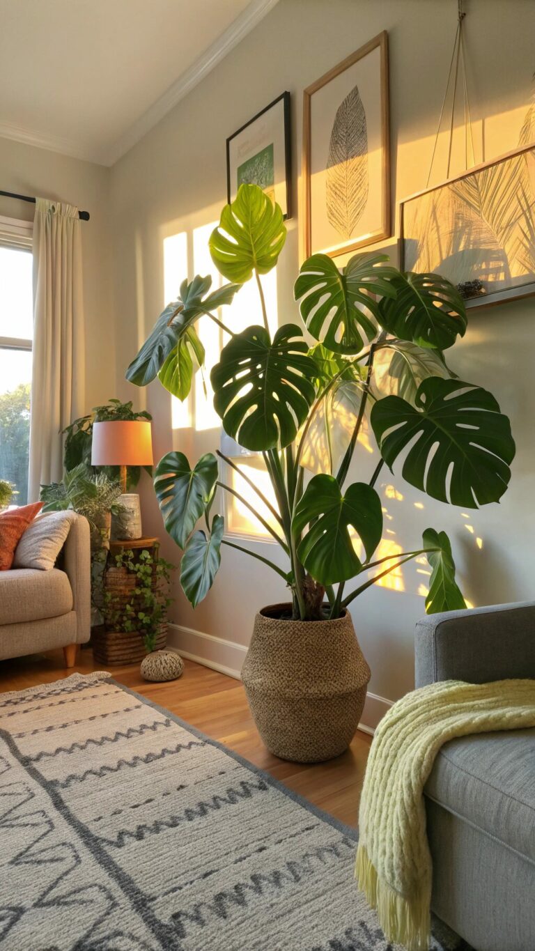 Where to Place an Indoor Monstera Plant for Maximum Style